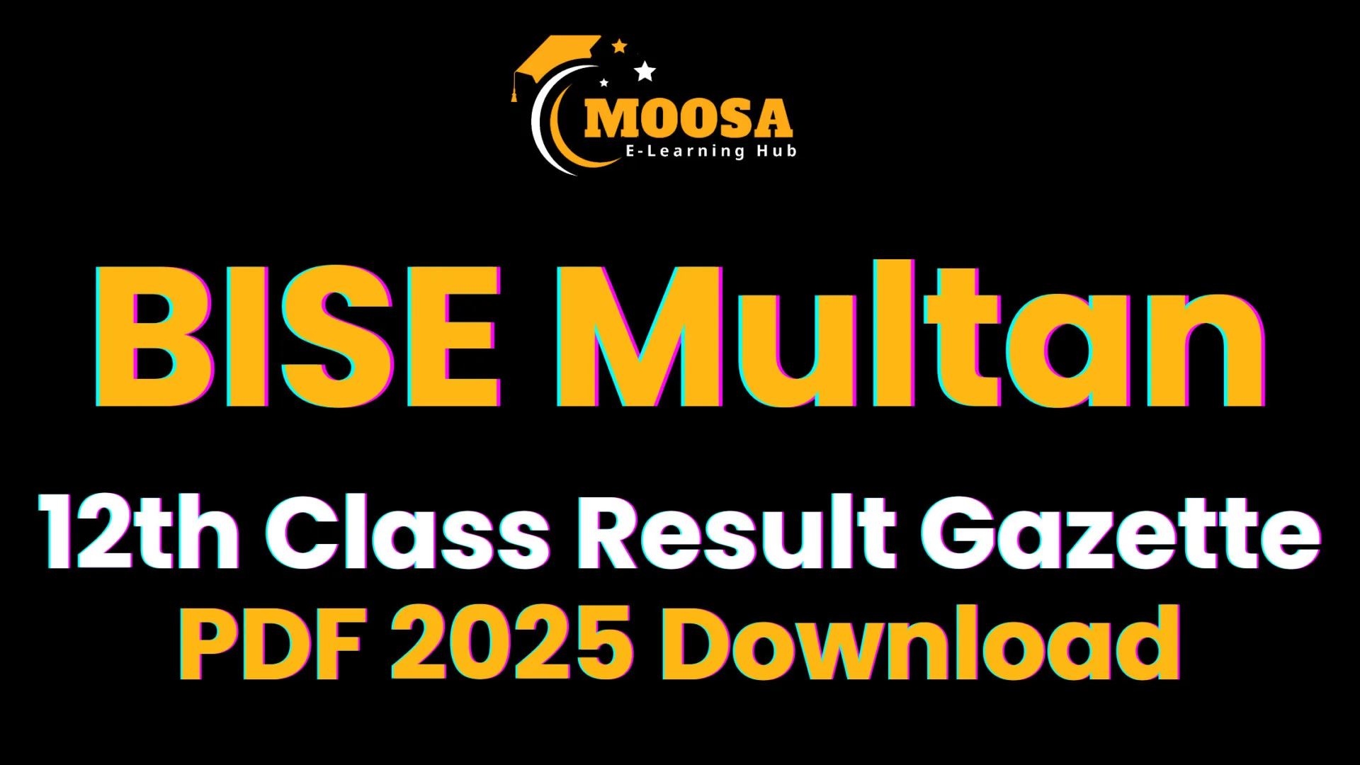 BISE Multan 2nd Year Result Gazette 2025 | 12th Class PDF Download